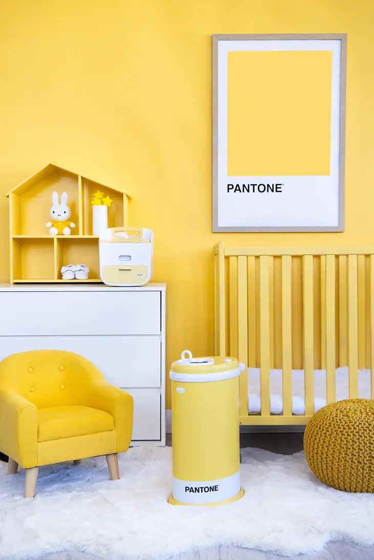 Yellow Pantone Diaper Pail – Dirty Little Baby
