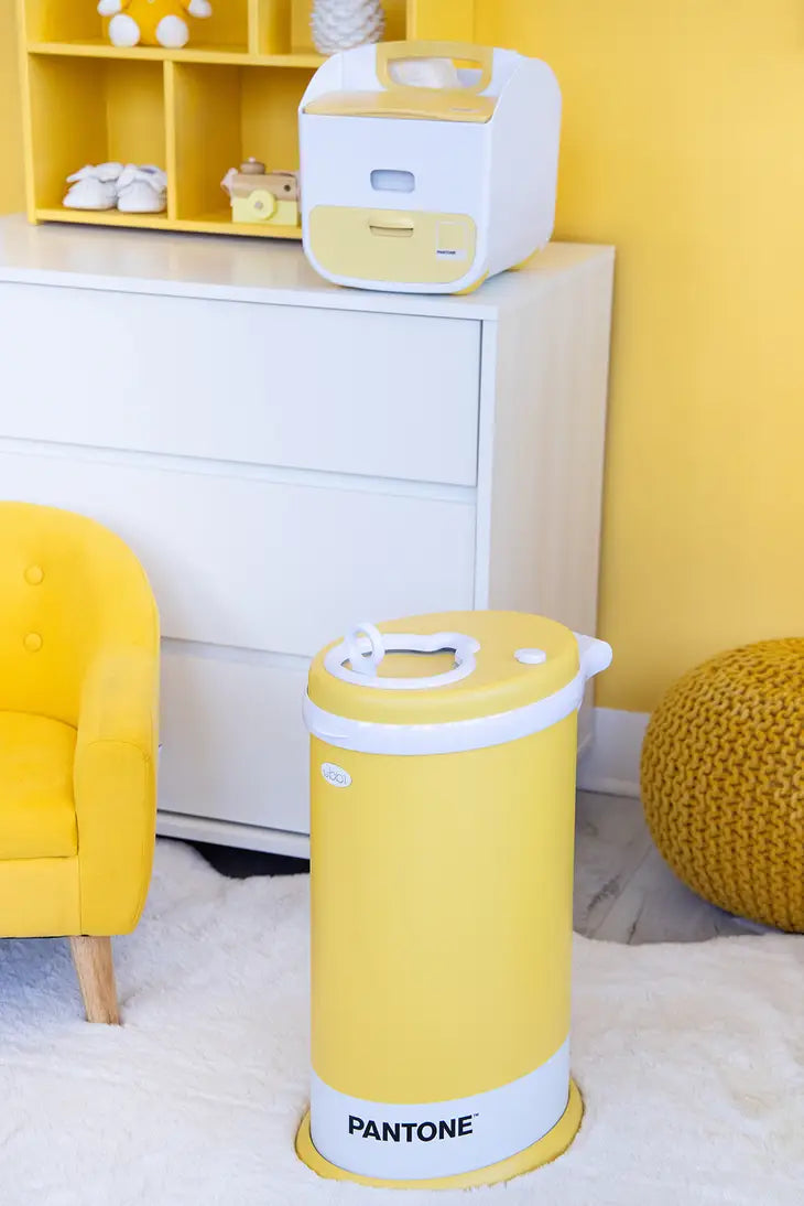 Yellow Pantone Diaper Pail – Dirty Little Baby