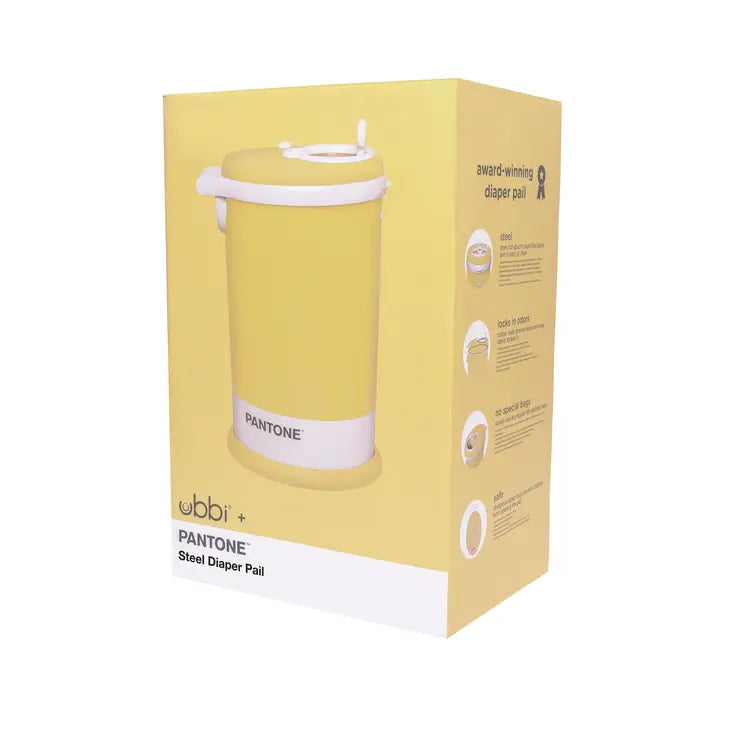 Yellow Pantone Diaper Pail – Dirty Little Baby